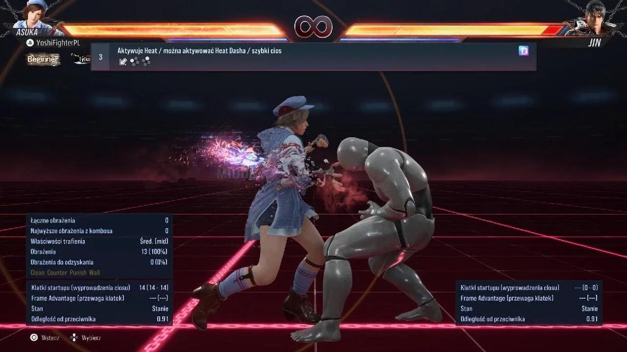 TEKKEN 8 - Asuka Kazama - Lista ciosów i kombosy / Move List & Combos ...