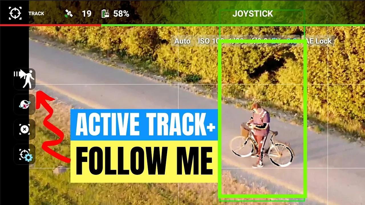 DJI Mavic Mini ACTIVE TRACK with FOLLOW ME Mode Testing
