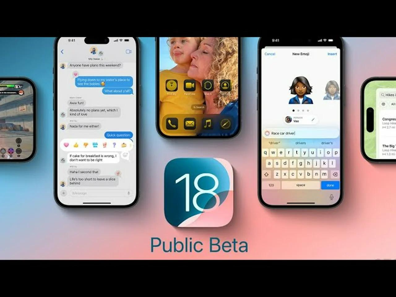 iOS 18 Public Beta 2 / Dev Beta 4 on iPhone 12 What's New