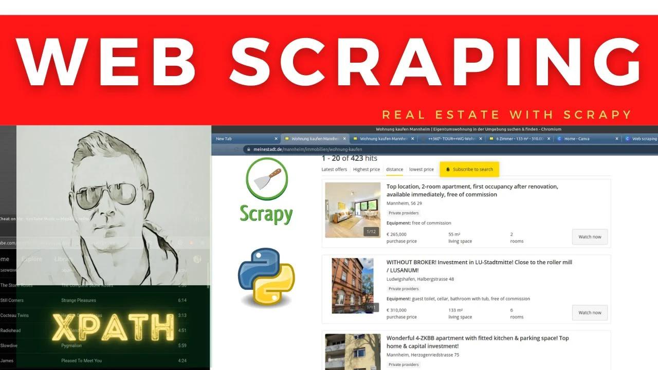 Web Scraping Real Estate : 🏠️ | xpath scrapy real estate demo | how to ...