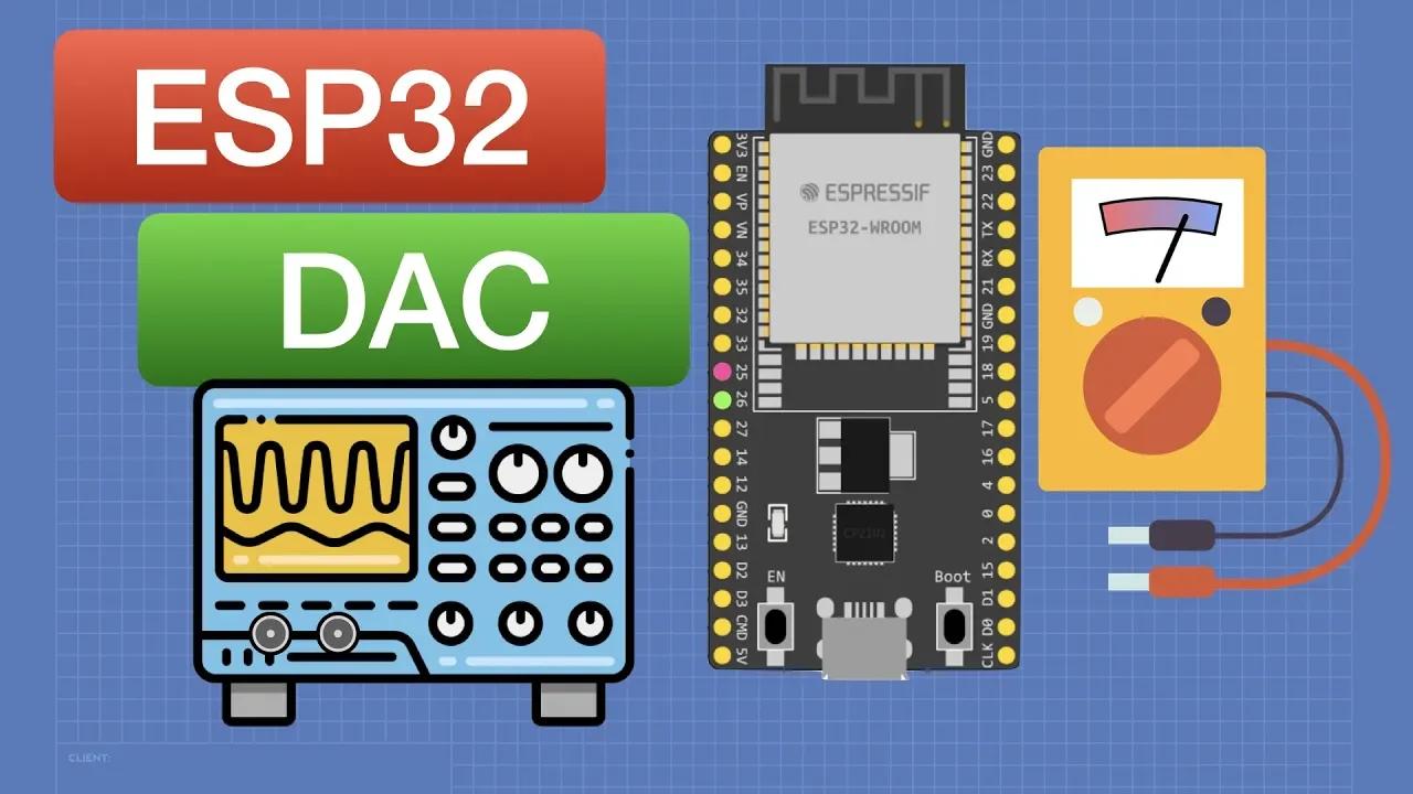 Using The Esp32 Dac Voltages Waveforms And Sounds