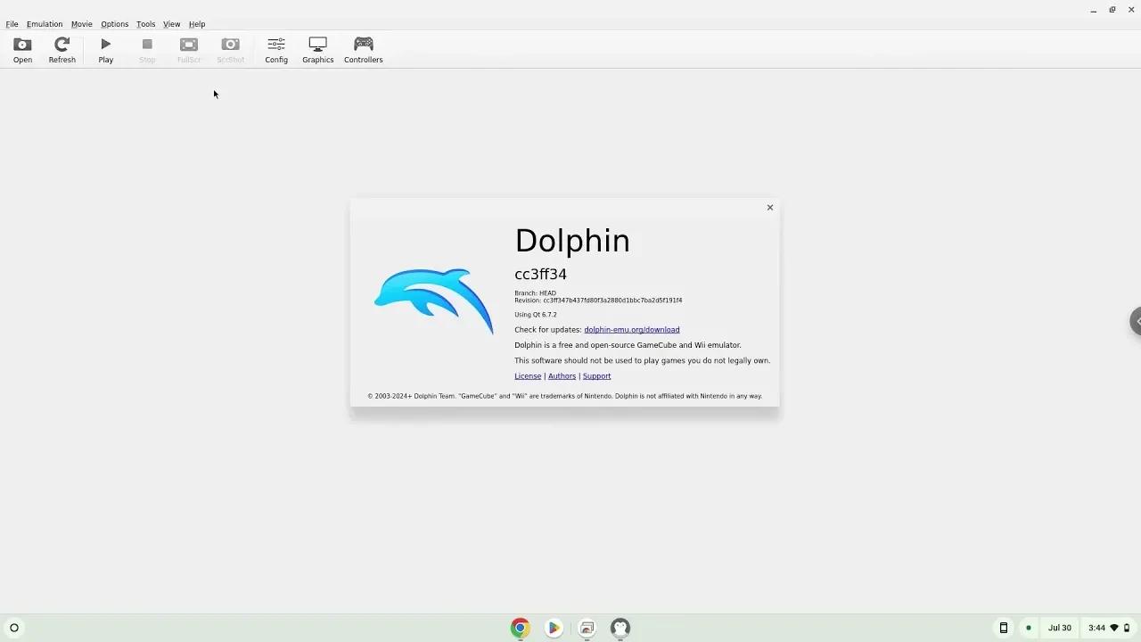 How to install Dolphin Emulator on a Chromebook