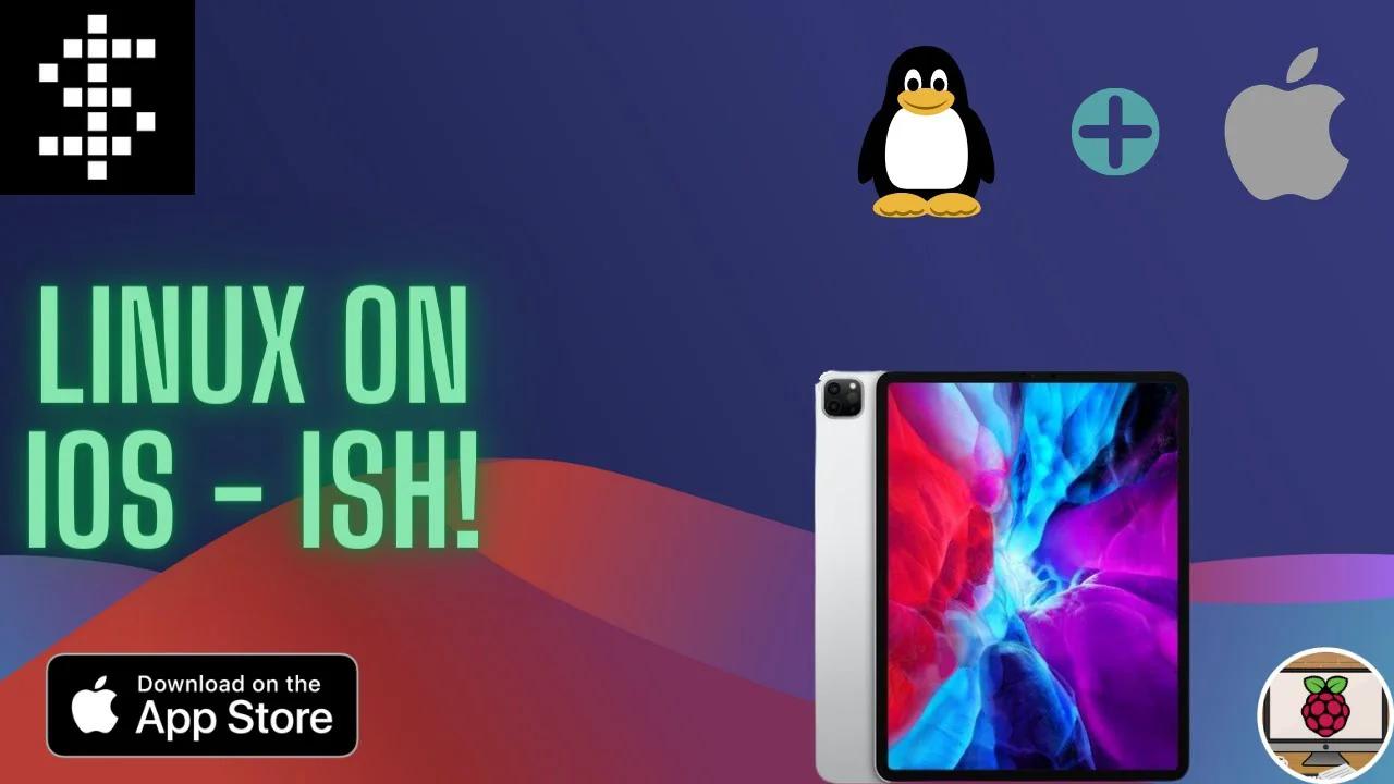 Linux Terminal on iOS - iSH Shell!