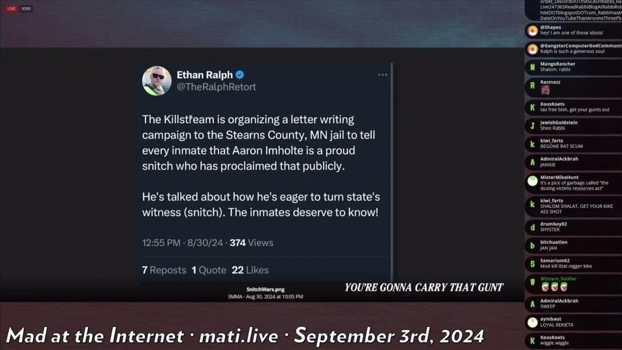 MATI: The Ethan Ralph Segment - DSP, Nick Rekieta, & Aaron Imholte (Sep ...