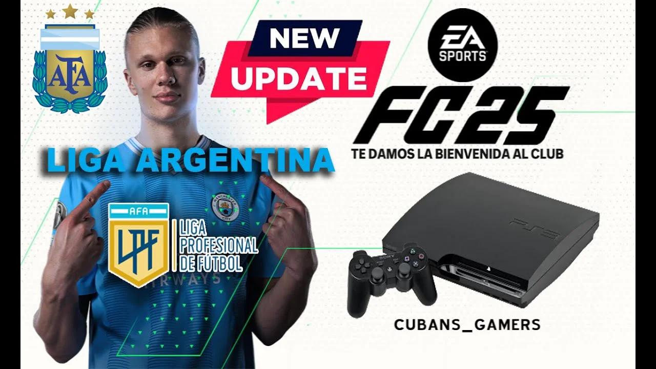 EA SPORTS FC 25 PS3 NUEVO UPDATE 2 (ARGENTINA)