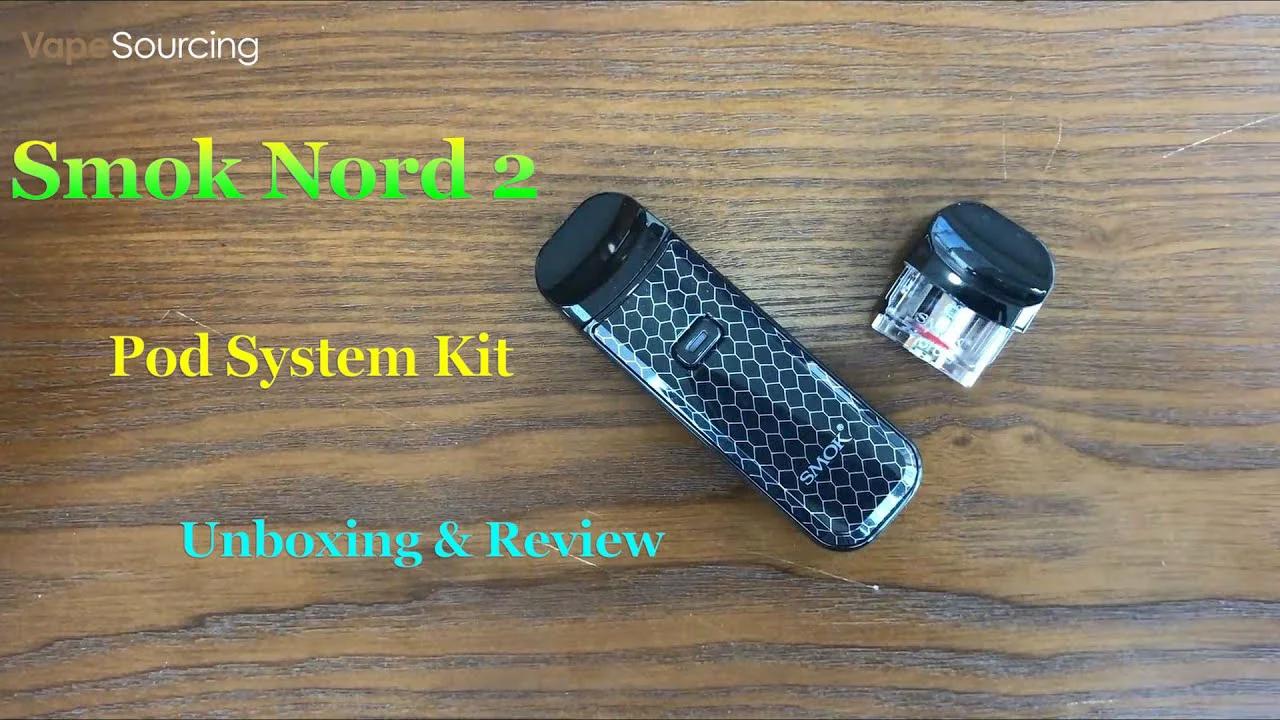 Smok Nord 2 Pod System Kit Unboxing & Review! And Difference with Nord ...