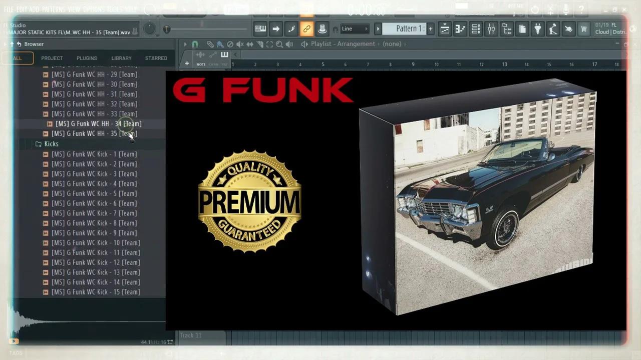 Westcoast G Funk Drum Kit Download 2024 | HipHop