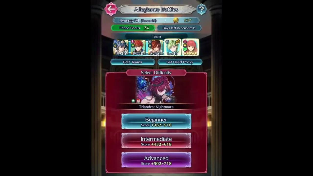 ErikH526 - Fire Emblem Heroes - Allegiance Battles Triandra - 09-21-2021