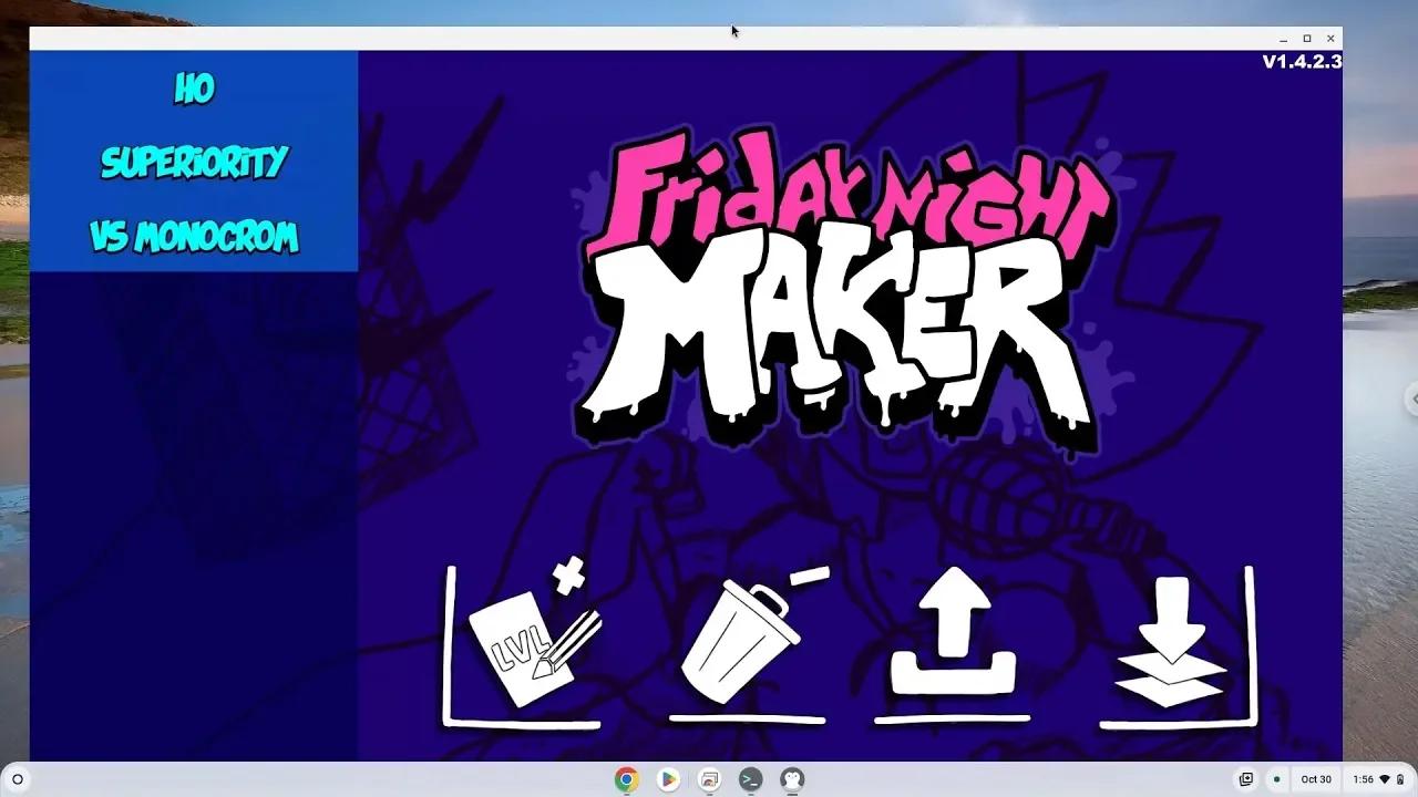 How to install Friday Night MAKER on a Chromebook