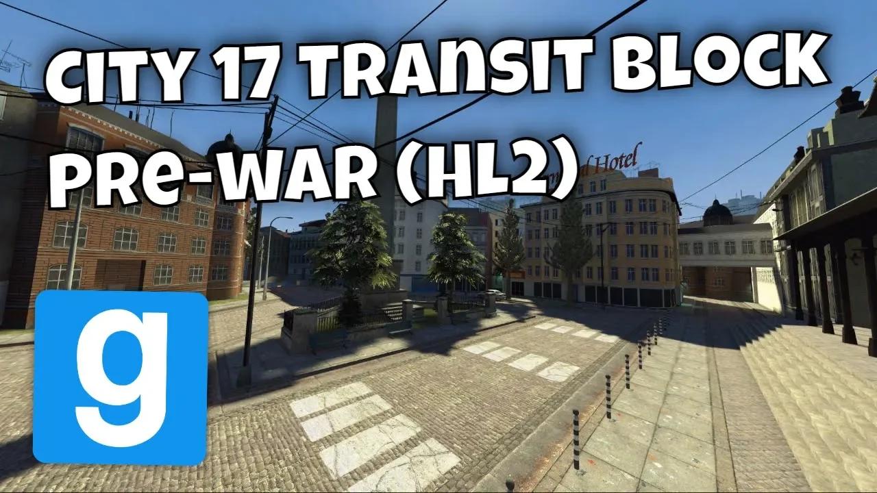 Garry's Mod Map Review: [RP] City 17 - Transit Block Pre-war (rp ...