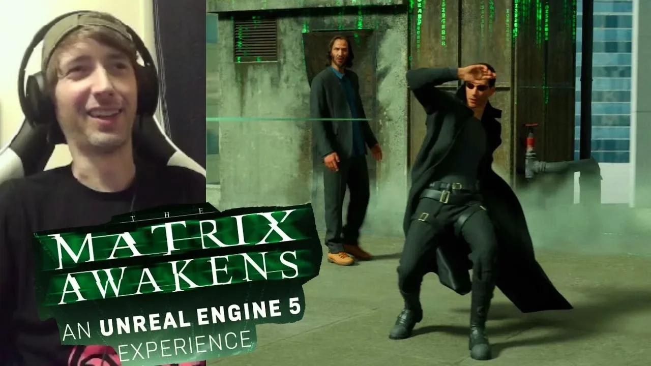 The Matrix Awakens (PS5) "The Unreal Engine 5 Experience" Reaction