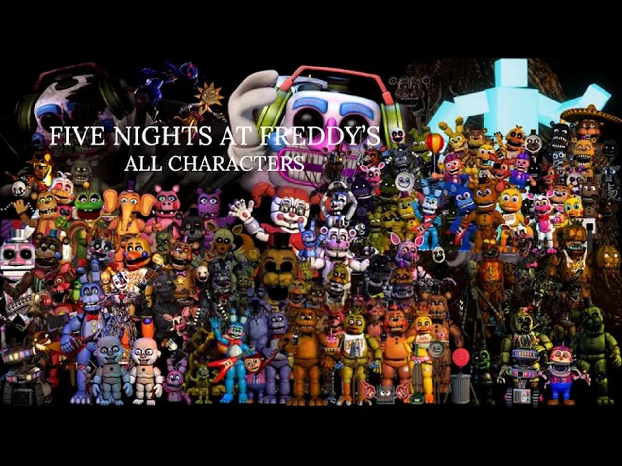 Five Nights at Freddy's all characters