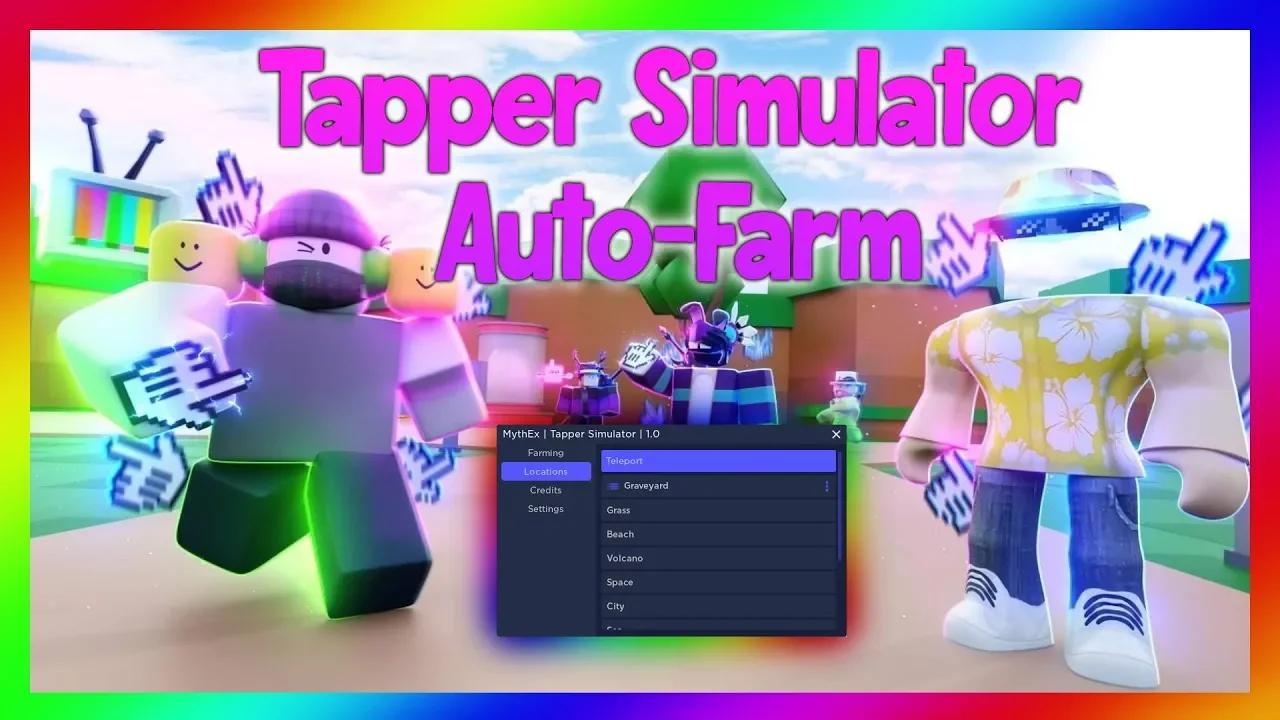 💠 ROBLOX Tapper Simulator Auto-Farm Script | PASTEBIN