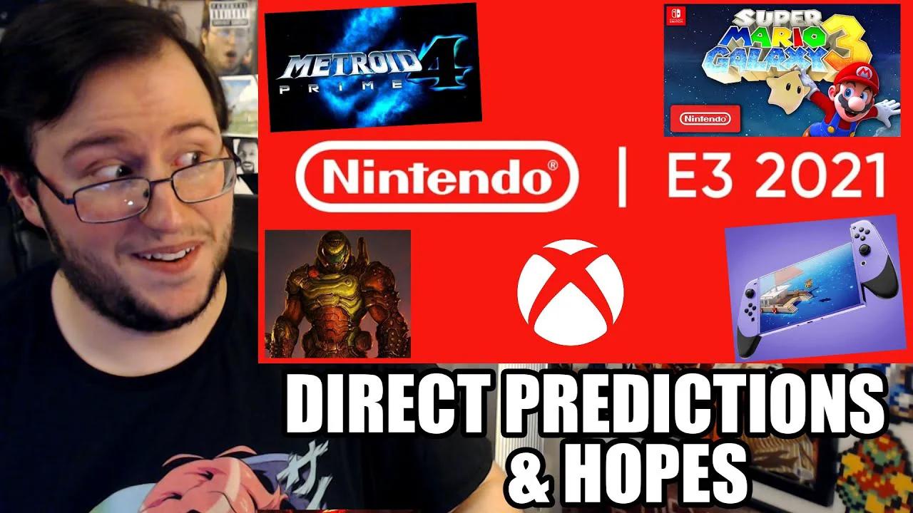 Gor's "Nintendo's E3 2021 Direct" PREDICTIONS & HOPES (Switch Pro, Metroid, & DOOM SLAYER!!!)