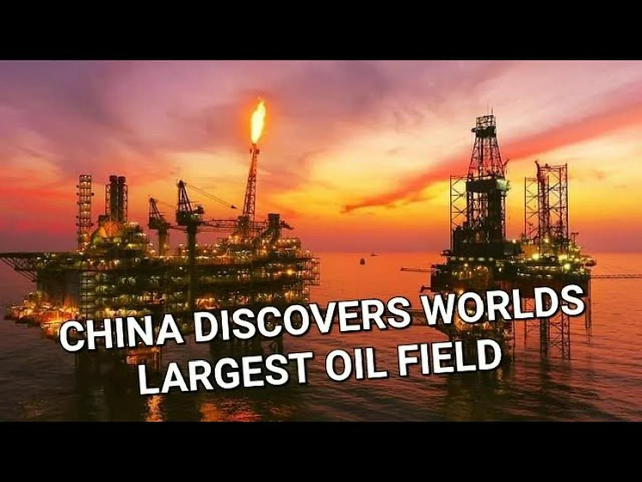 CHINA discovered World's Largest Oil Field- 30 Million m3 of Crude oil ...