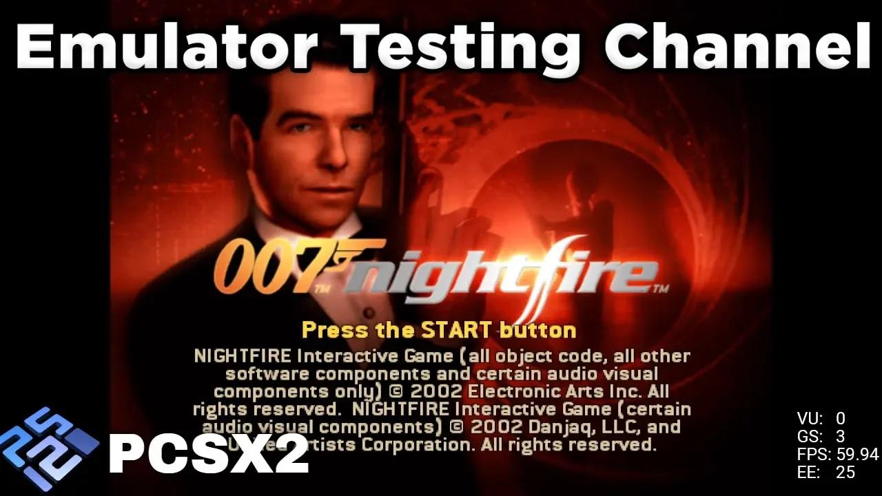 James Bond 007: Nightfire 4k | PCSX2 1.7.0 1893 | PS2 Emulator