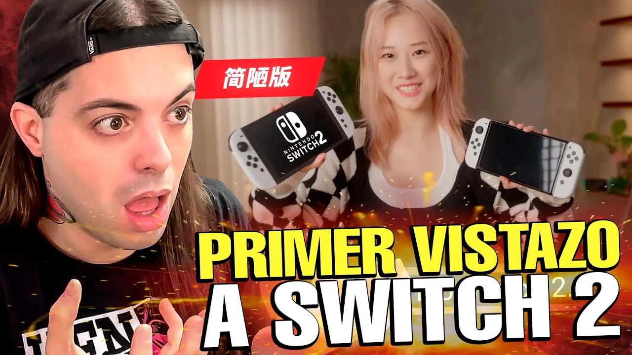 Primer VISTAZO a Nintendo SWITCH 2 con TODOS los DETALLES!