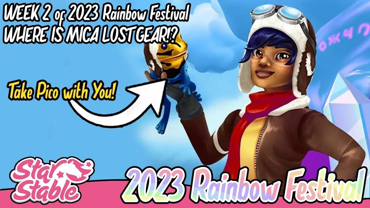 Star Stable SSO - WEEK 2 of RainbowFestival 2023 - ALL MICAs GEAR LOCATIONS