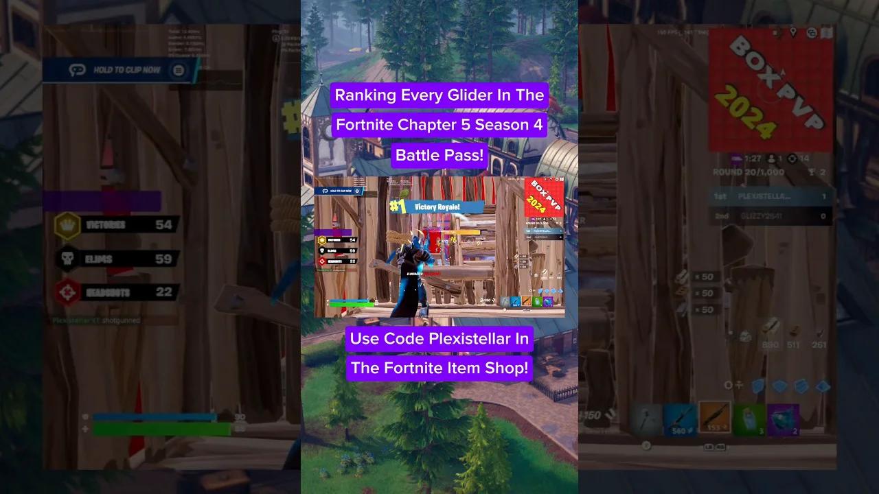 Ranking Every Glider In The Fortnite Chapter 5 Season 4 Battle Pass!