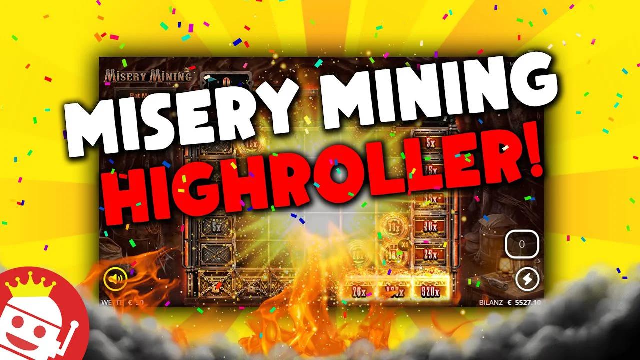 MISERY MINING 😱 TAKING A GAMBLE WITH MASSIVE 50 EUR BET!