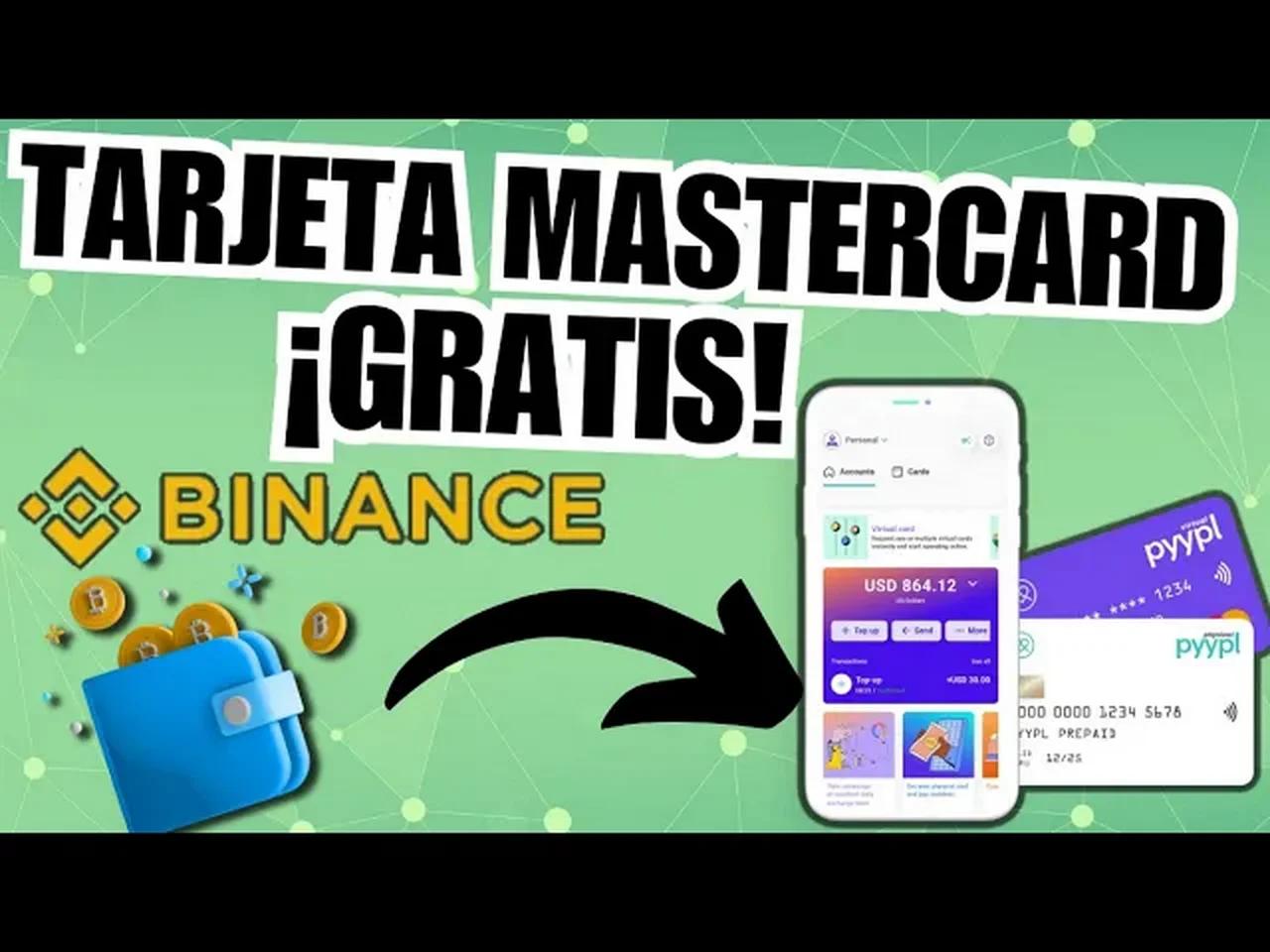 🔥GRATIS🔥 TARJETA MASTERCARD RECARGABLE DESDE BINANCE 💥- TUTORIAL PYYPL ...