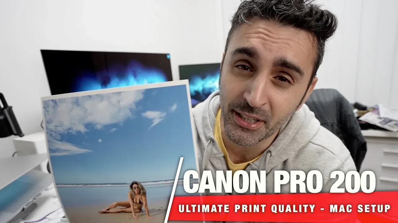 Canon Pro 200 - Best Printer Settings Guide | No Lines - No Print ...