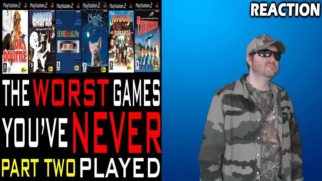 The Worst Games You've Never Played #5 (Part 2) (Tennings) REACTION ...