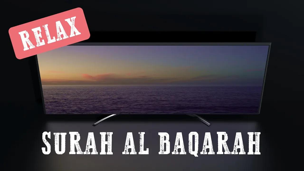 Relax | Surah Al Baqarah | Quran and Natural Sounds | Beach night | for ...