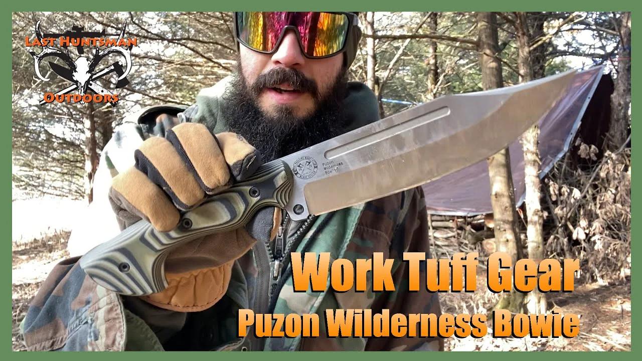 Work Tuff Gear Puzon Wilderness Bowie 7 #knife #bushcraft #survival