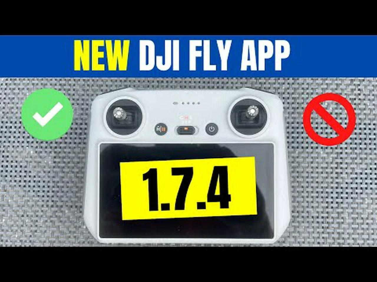 PASS or FAIL for LATEST DJI Fly App Update | DJI Rc + Mini 3 Pro TEST ...