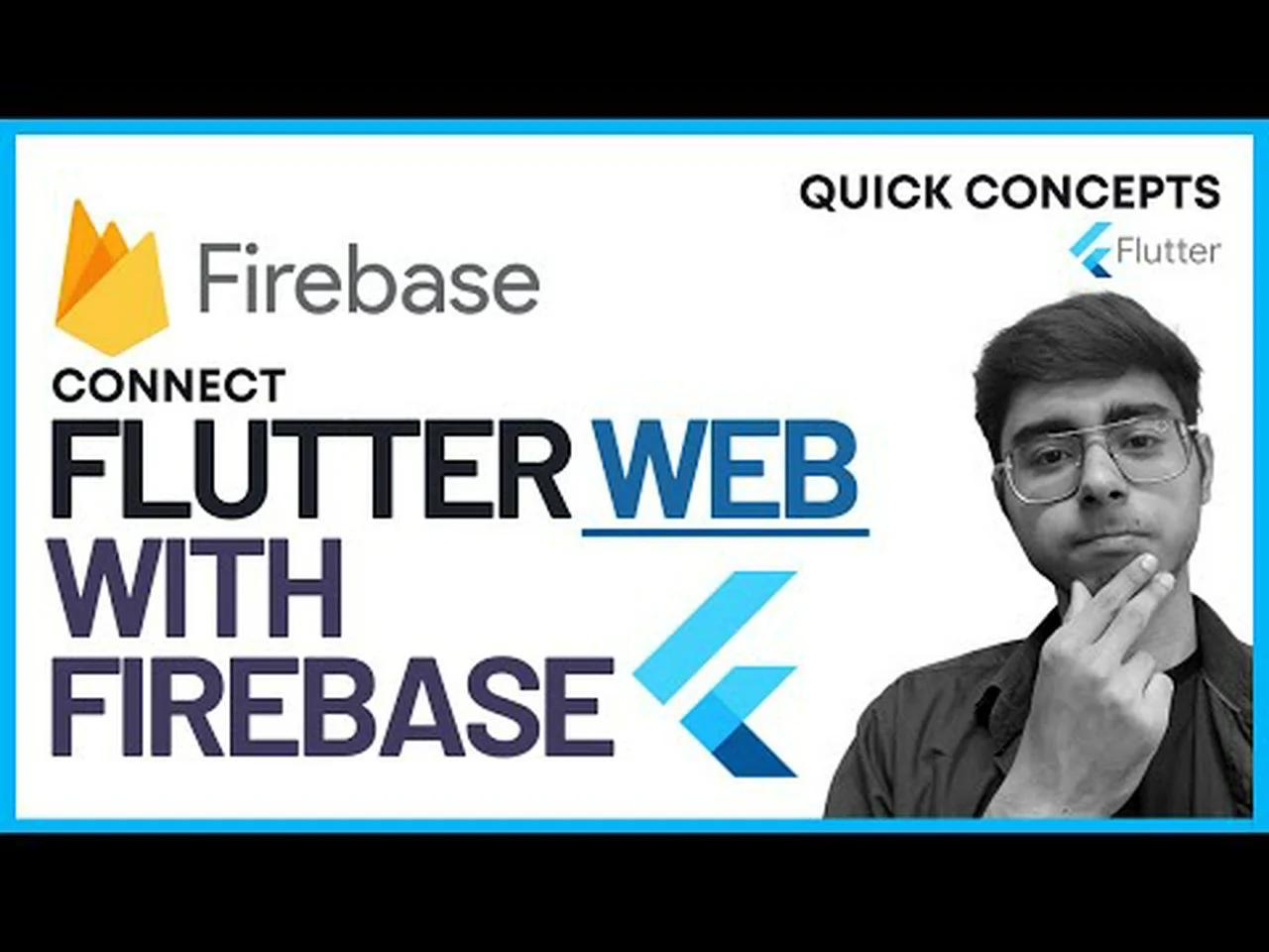 Connect Firebase with Flutter Web!