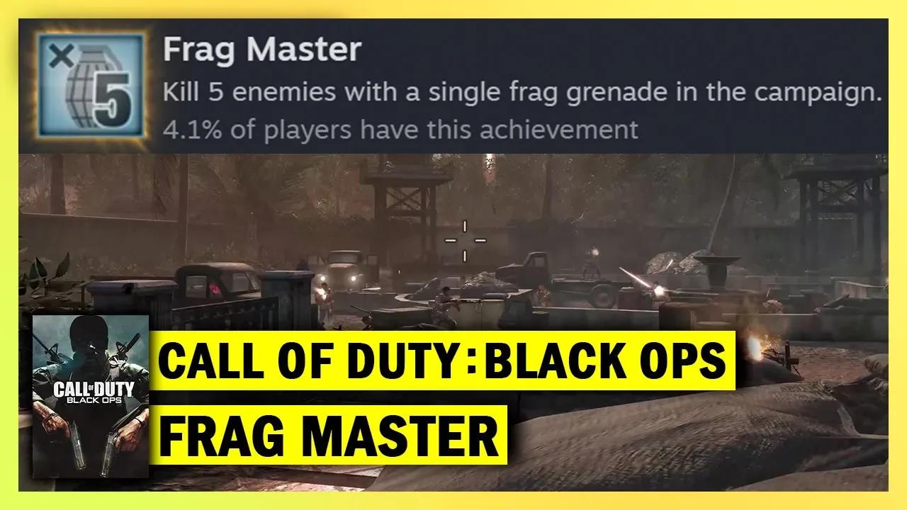 CALL OF DUTY: BLACK OPS - FRAG MASTER ACHIEVEMENT - VETERAN DIFFICULTY ...