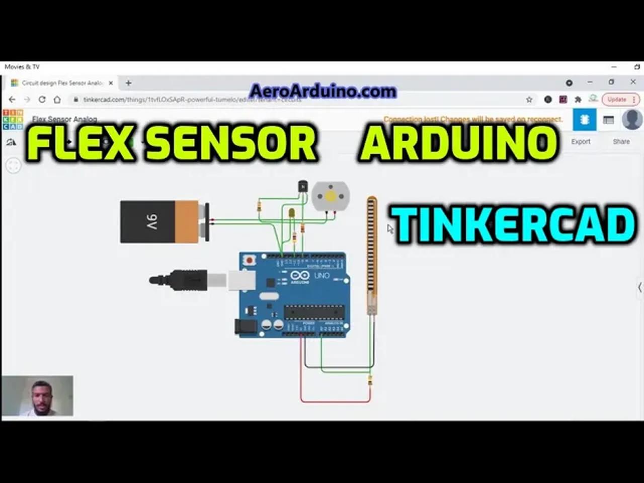 How to use Arduino with Flex Sensor on Tinkercad