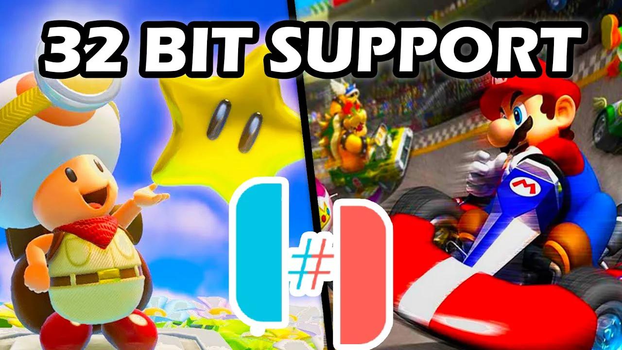 Ryujinx Playing 32-Bit Games at FULLSPEED! | Nintendo Switch Emulation