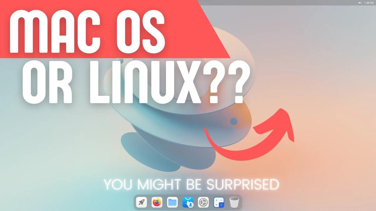 A Mac OS Desktop on an Arch Linux Based Distro?? Stunning Looks with ...