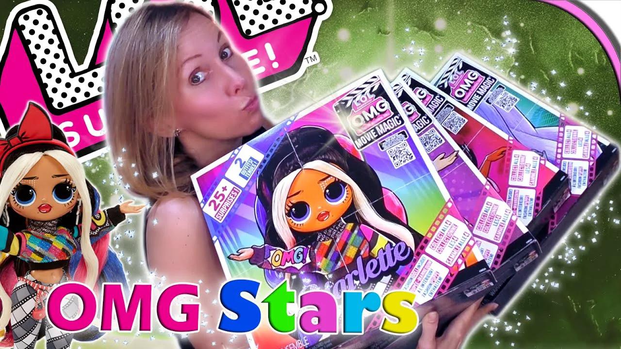 Neue OMG Stars! 🎬LOL Surprise Movie Magic OMG 🎬 Mit 2 Wechseloutfits 📽 ...