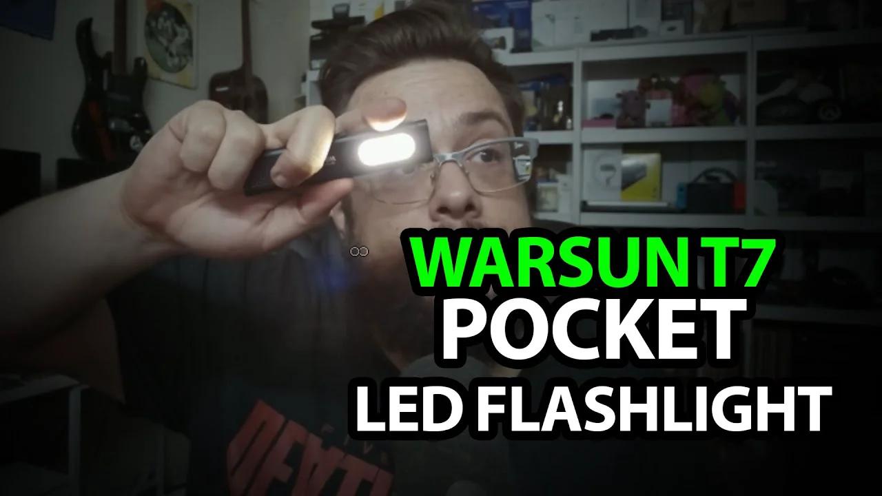 WARSUN T7 Pocket LED Flashlight