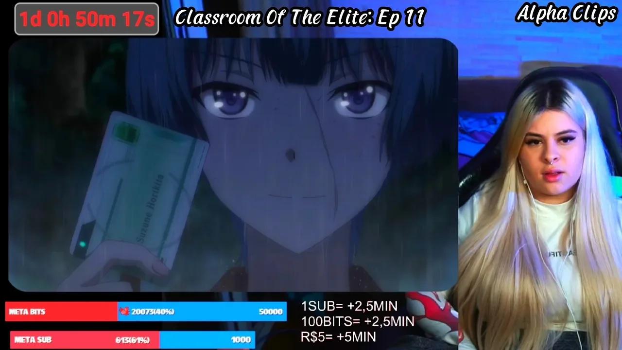 Mariana Alpha - A Infiltrada | Classroom Of The Elite | 1° Temp (S1) Ep 11 [ React ]