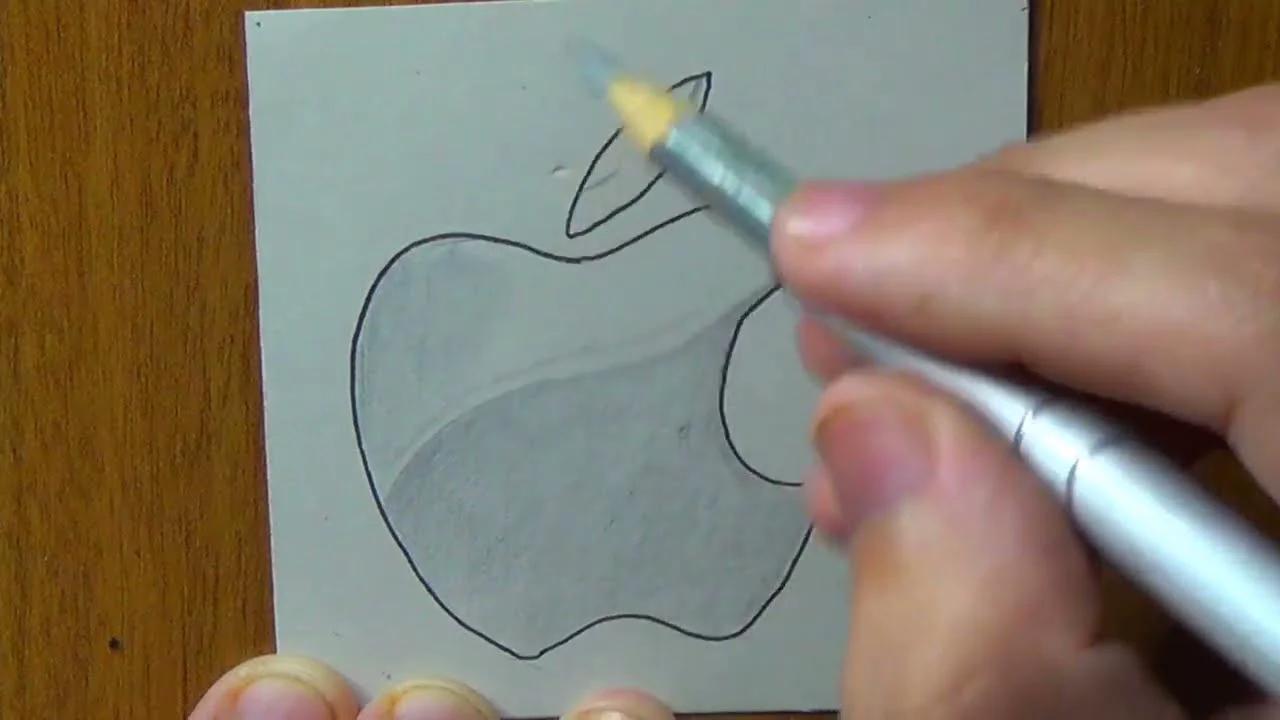 Drawing Apple Logo Real Time Draw