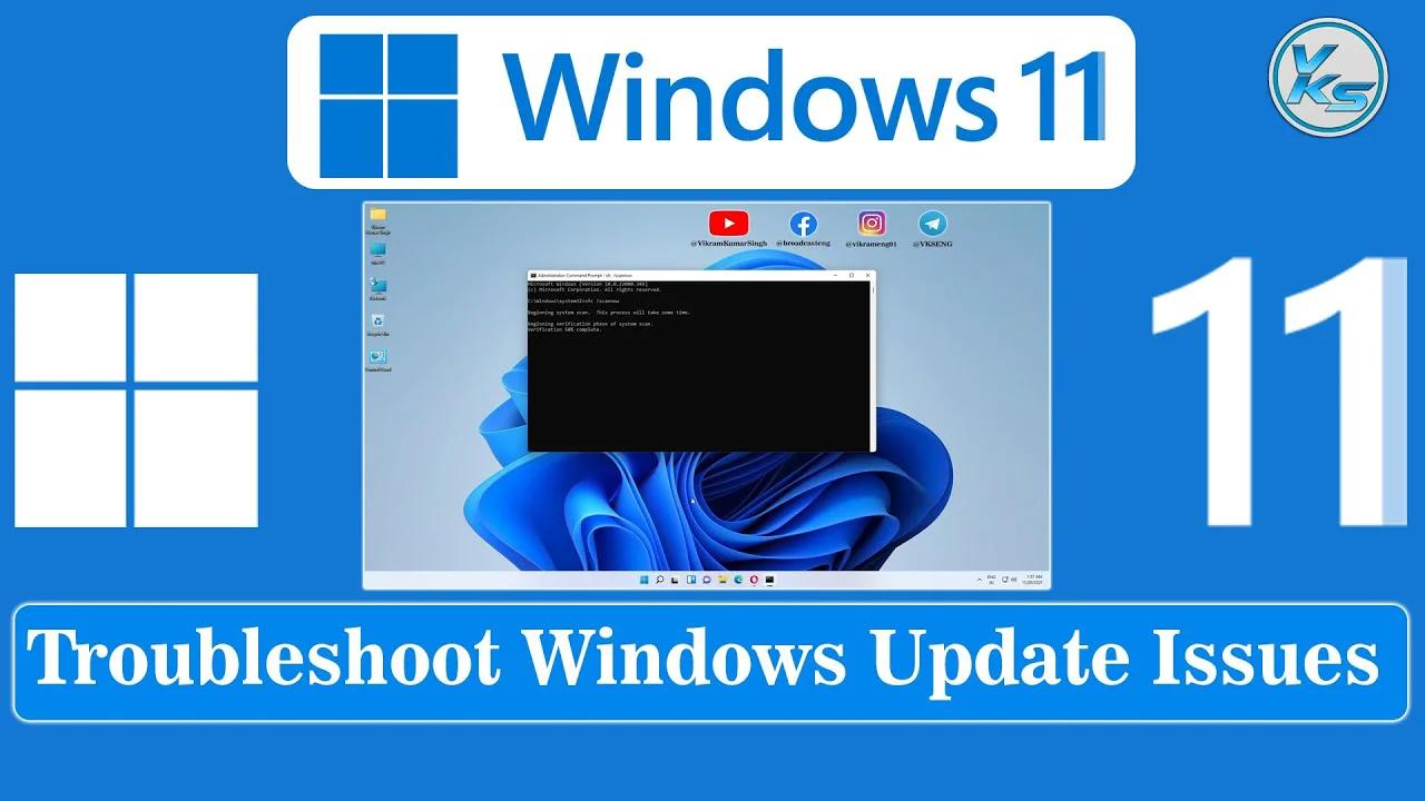 How To Troubleshoot Windows Update Issues in Windows 11