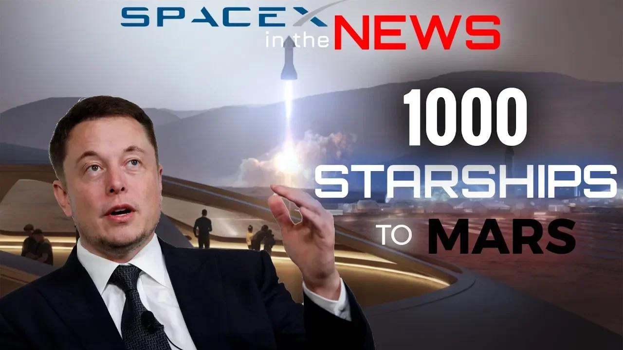 SpaceX Starship Mars Mission Details Revealed By Elon Musk | SpaceX in ...