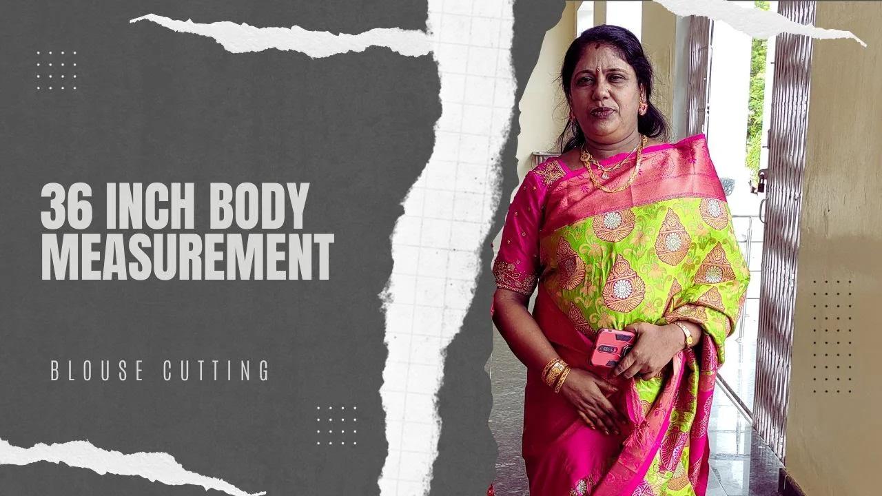 36 Inch Body Measurement / Cutting / Very Simple Method #sofiatailoring