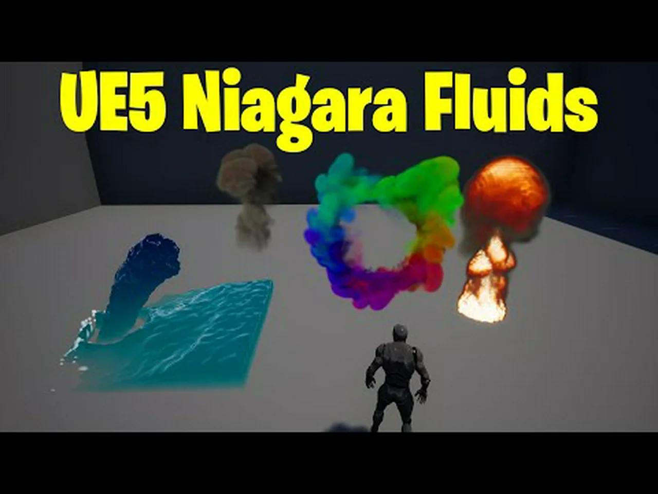 UE5 Niagara Fluid is Amazing!