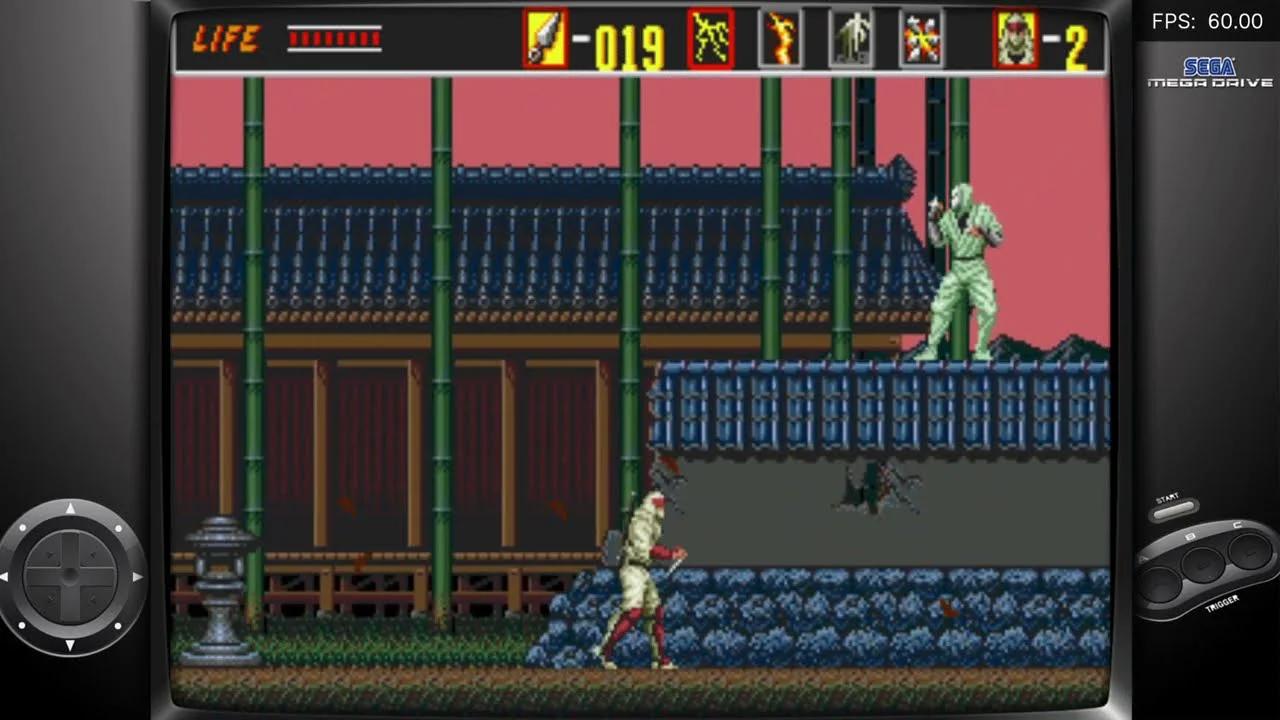 The Revenge of Shinobi - Sega Genesis/Mega Drive (Gameplay) 1989