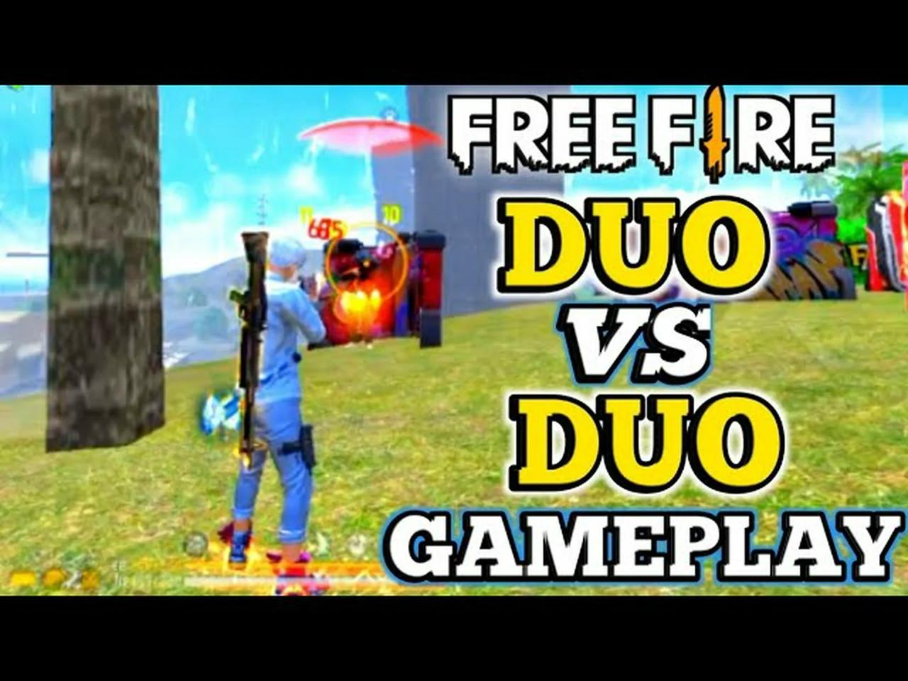 FREE FIRE 🔥🔥 duo vs duo amazing 😍 gaming video 💯💯🧐