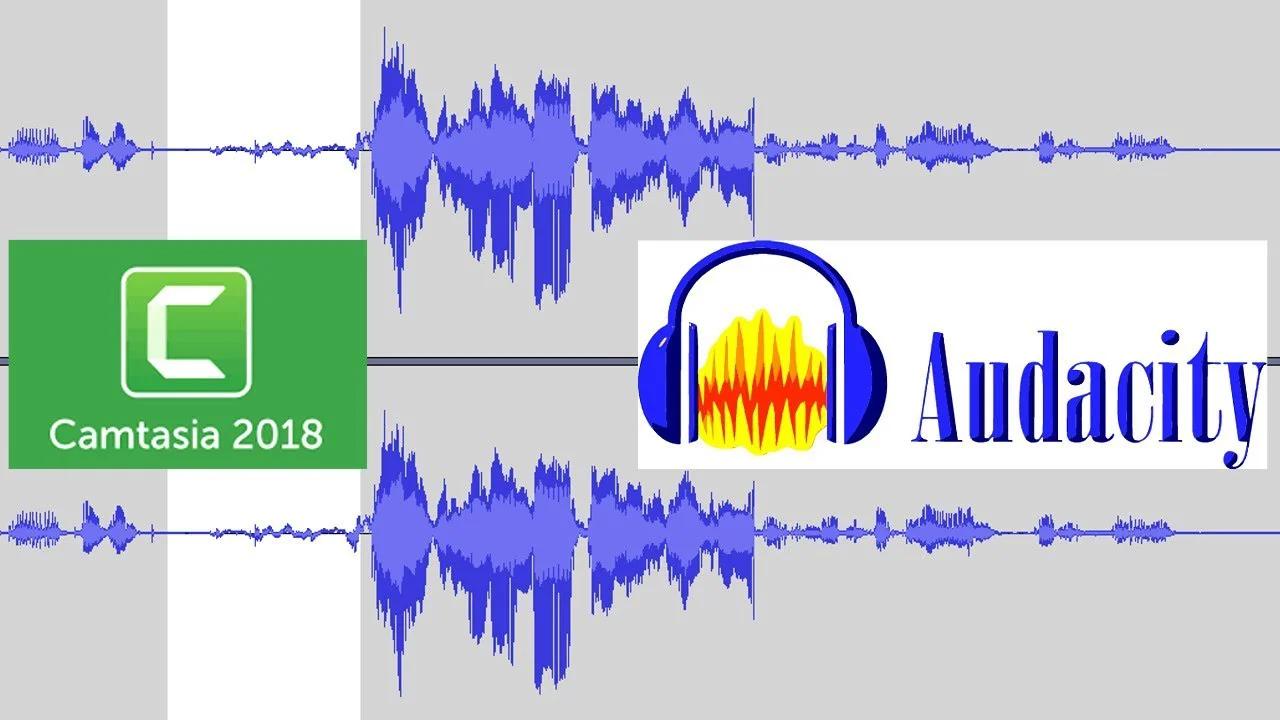 Audacity Background Noise Removal & Camtasia Video and Audio Merging
