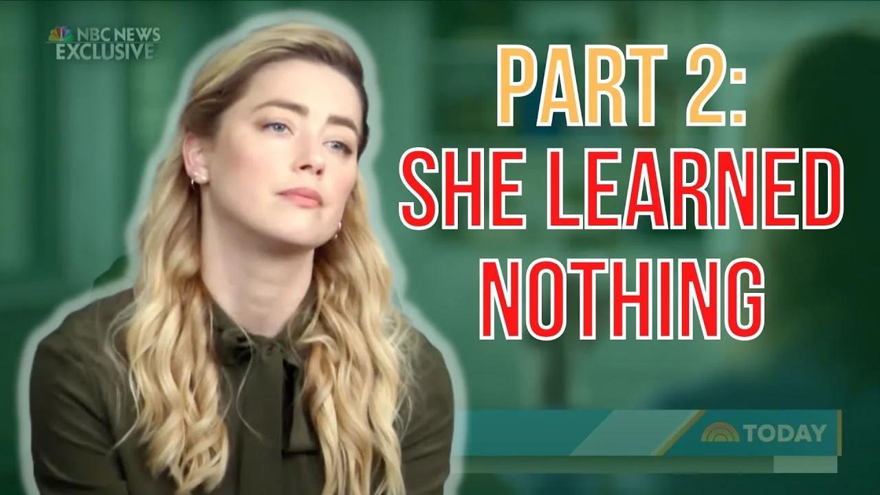 Full Amber Heard Interview Part 2 | LAWYER REACTS