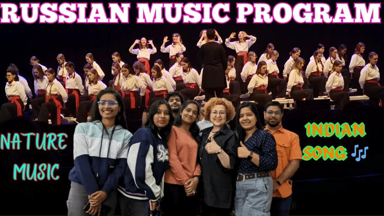 RUSSIAN MUSIC PROGRAM | Russian SANG INDIAN RAGAS | OMSK | RUSSIA