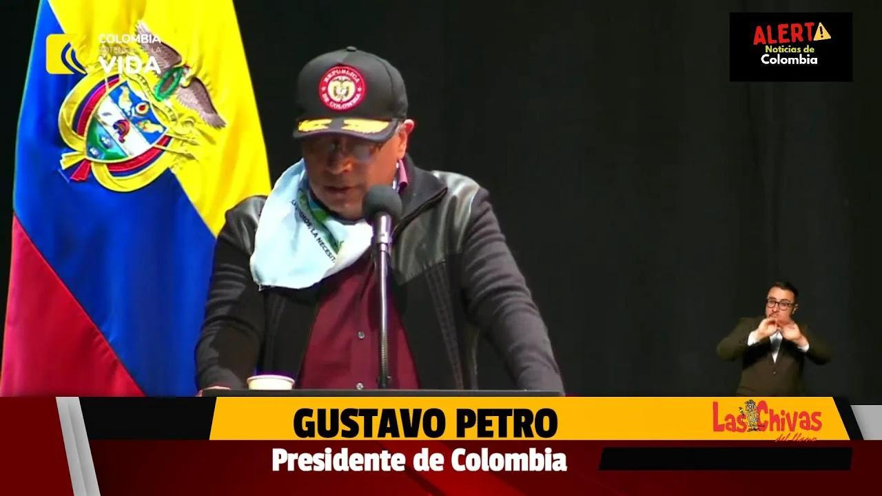"Nos quieren hacer el golpe": presidente Gustavo Petro