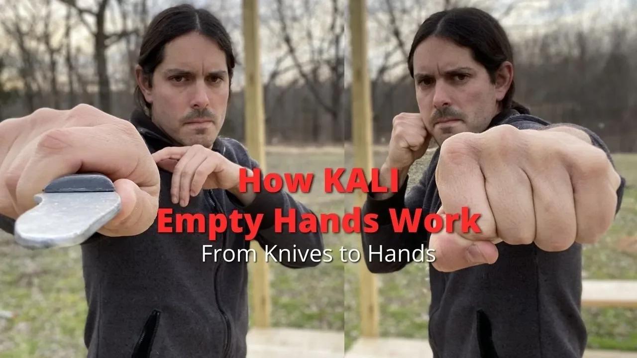 Kali EMPTY HAND Techniques - From Weapons to Hands | ARNIS ESKRIMA KALI